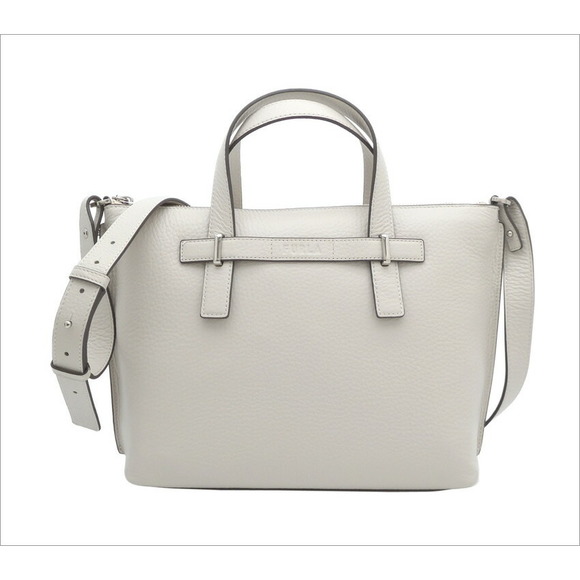 Furla | Bags | Furla Leather Giove Tote Greige Bag Gray | Poshmark